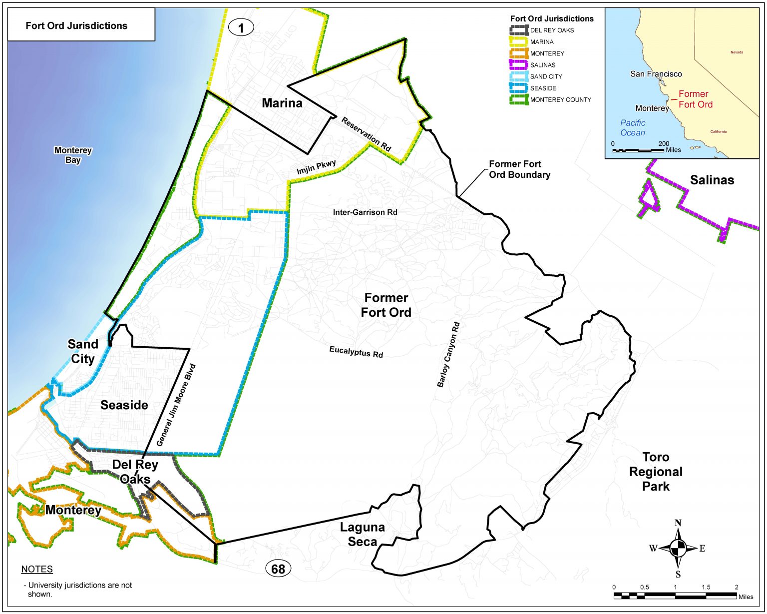 EPA DELETES PORTIONS OF THE FORMER FORT ORD FROM SUPERFUND NATIONAL ...